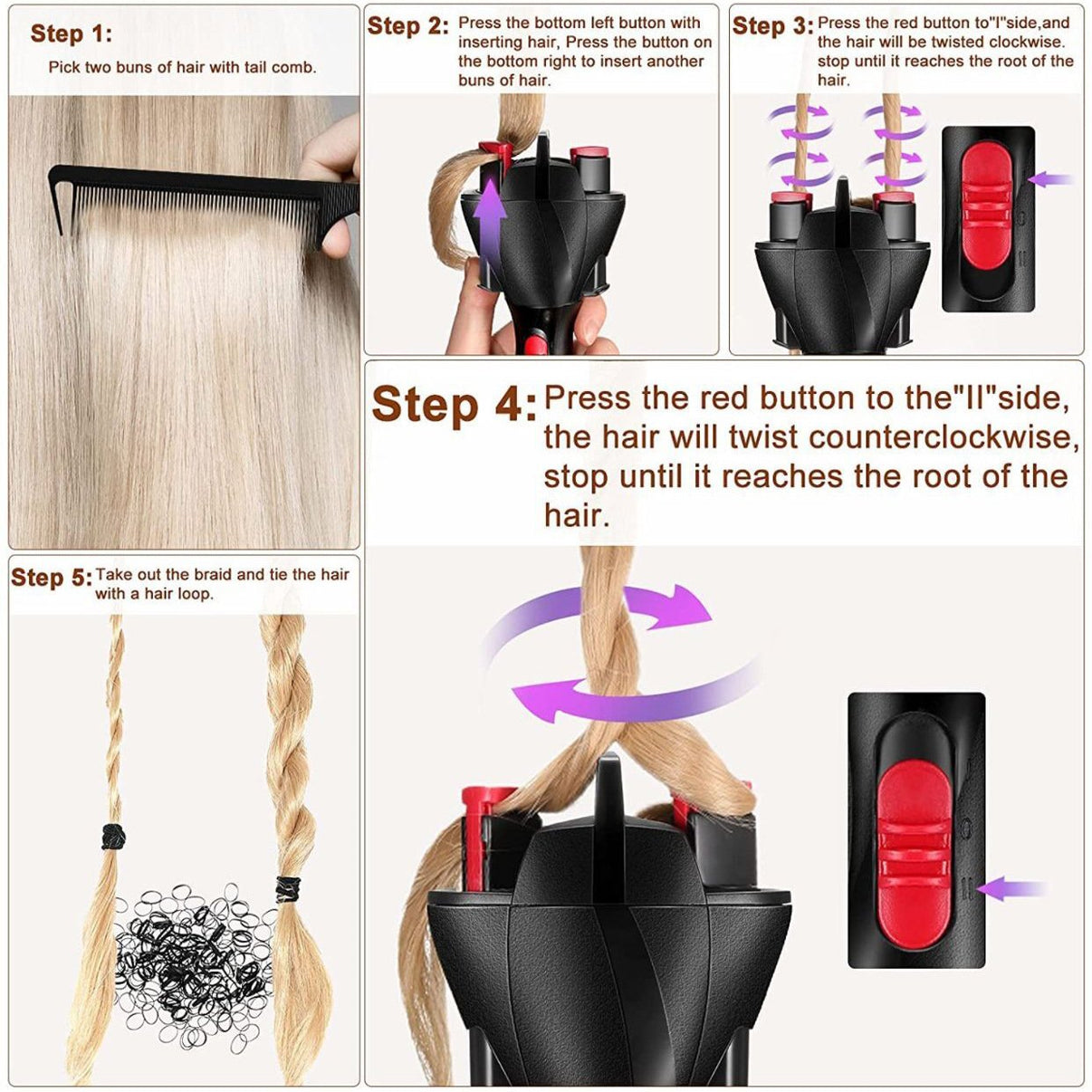 Automatic Hair Braider – Glizm
