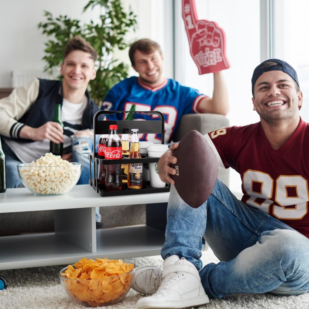 StormGrip™ Six-Cup Carrier — Haul Six Drinks Spill-Free with Rock-Soli ...