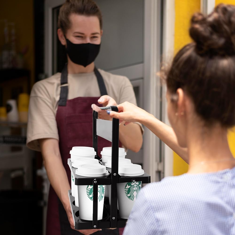 StormGrip™ Six-Cup Carrier — Haul Six Drinks Spill-Free with Rock-Soli ...