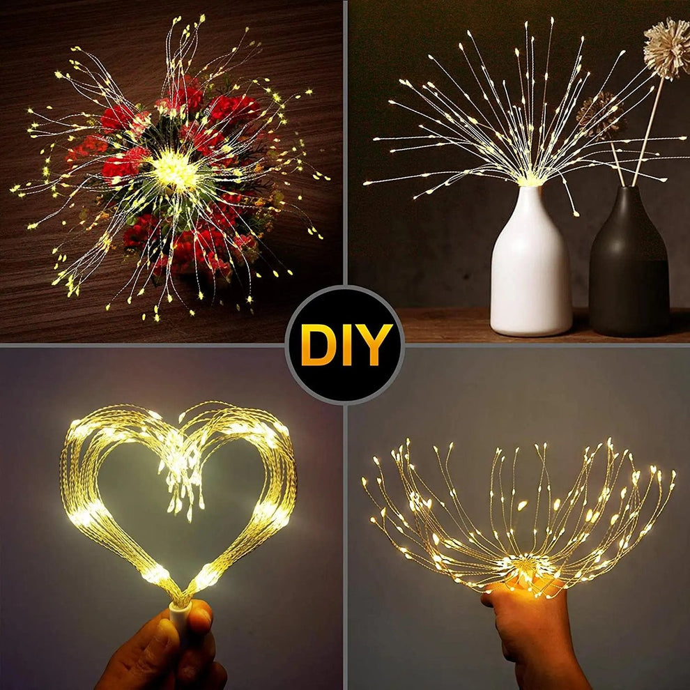 Hanging Solar Firework Lights – Glizm