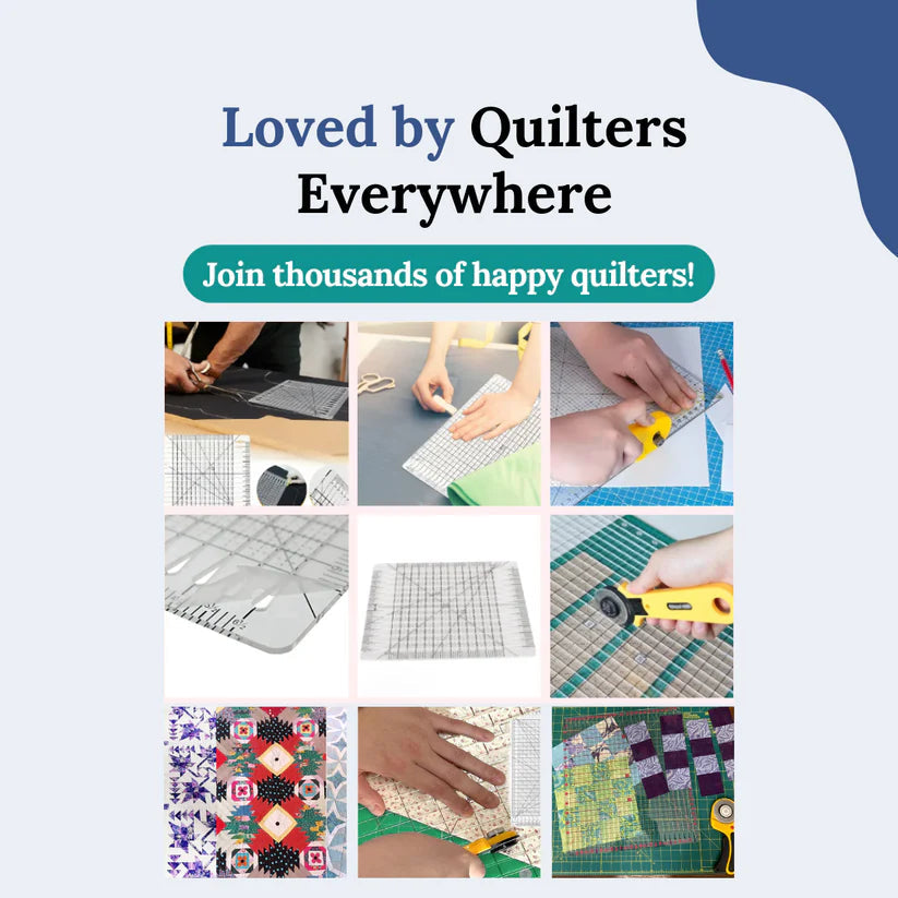 QuiltPro™ — Cut Perfect Quilt Pieces in Half the Time – Glizm