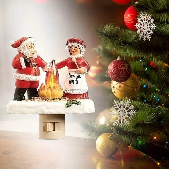Santa Claus Campfire Nightlight – GLIZM