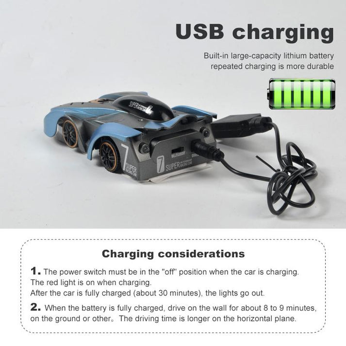 Wall Climbing RC Stunt Car 20$ TODAY ONLY – GLIZM