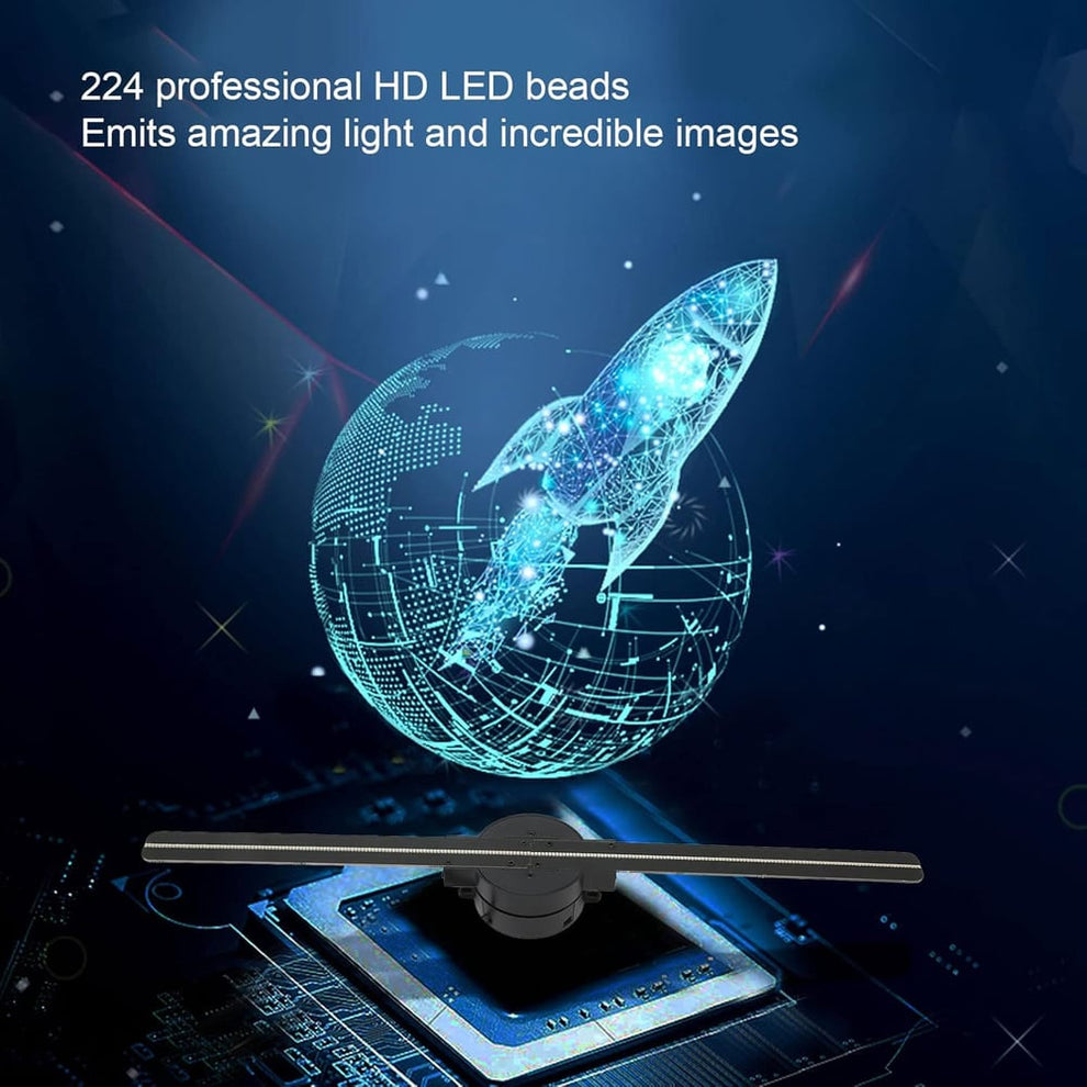 3D Hologram LED Fan Projector – GLIZM
