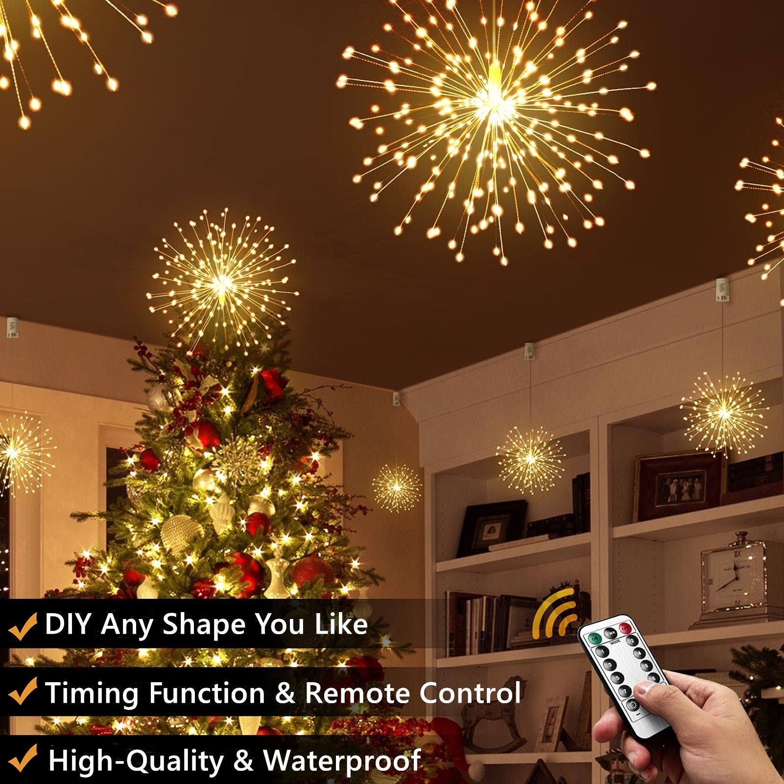 Hanging Solar Firework Lights – GLIZM