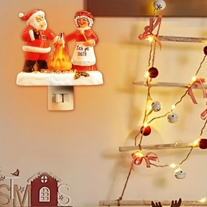 Santa Claus Campfire Nightlight – Glizm