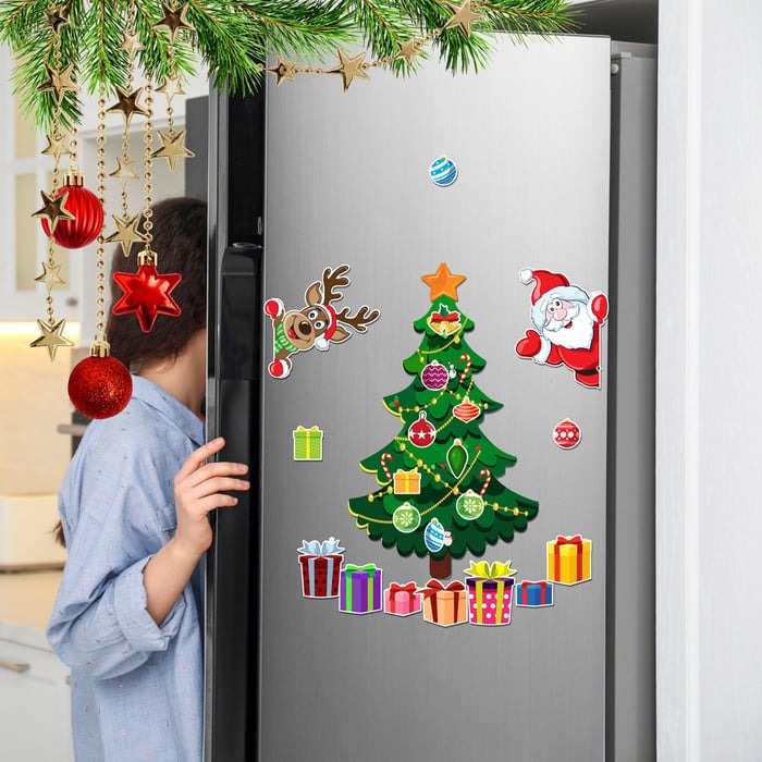 Christmas Magnetic Sticker – Glizm