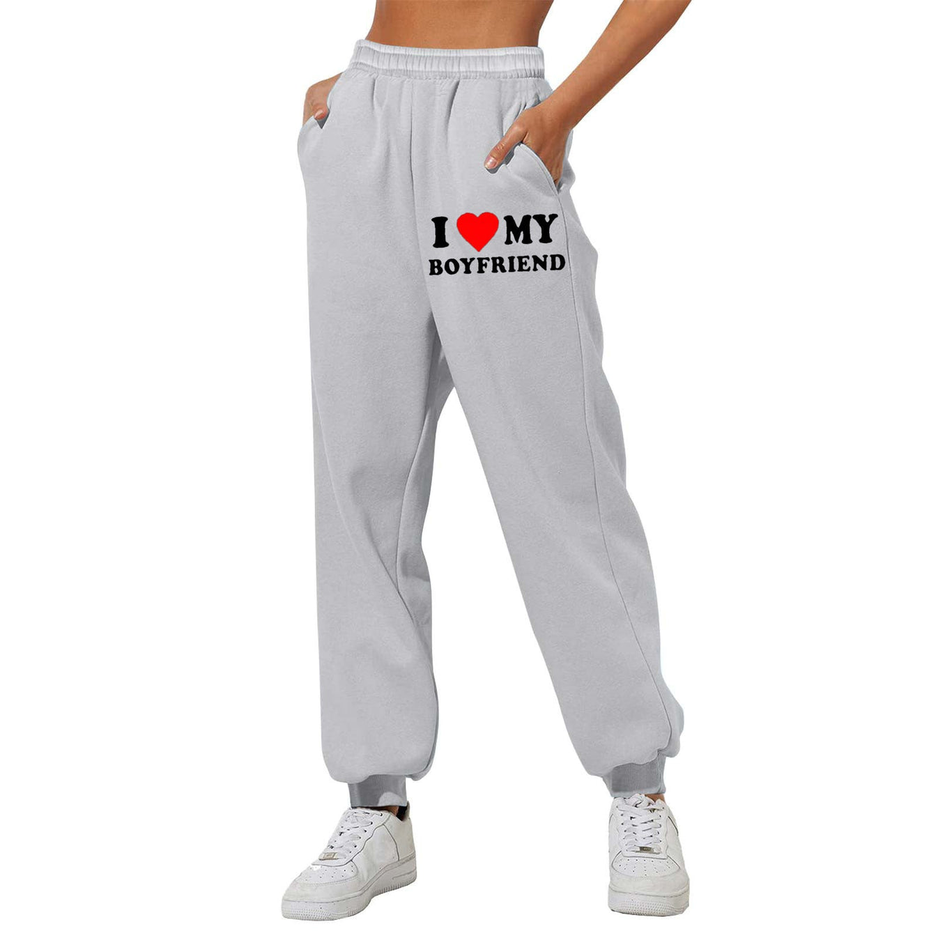 I Love My Boyfriend Sweatpants – Glizm