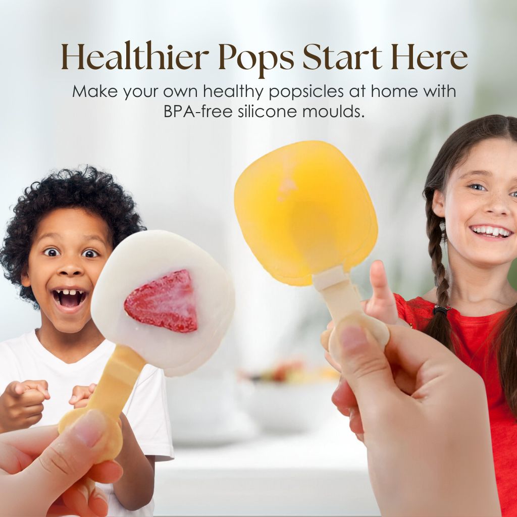 Frosty Popsicle Maker | BPA-Free Silicone Molds, Easy Release Ice Pop ...