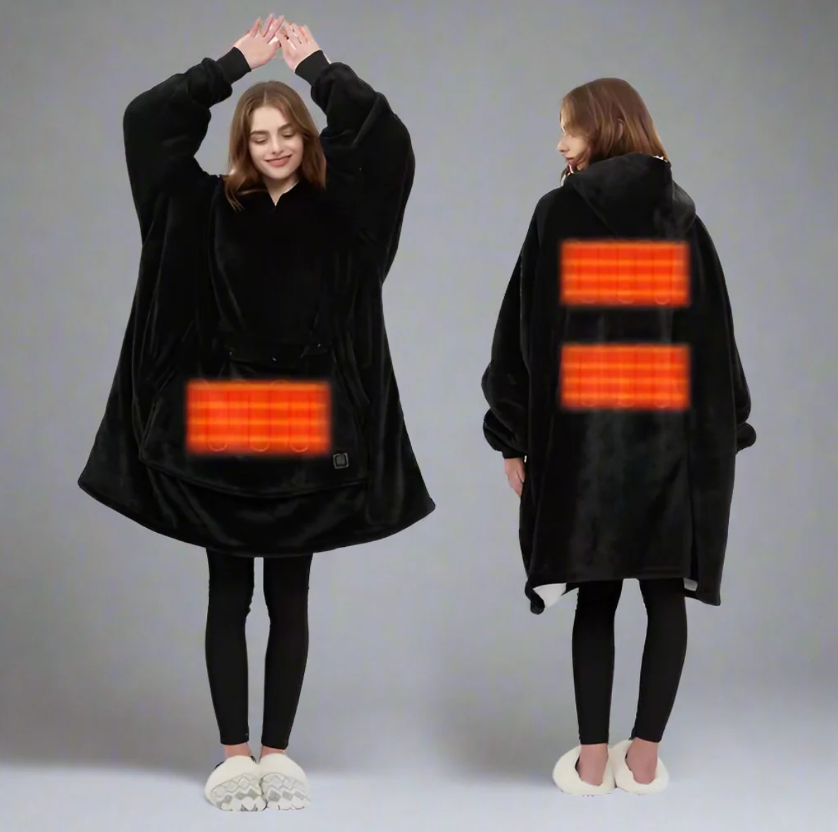 The Heated Snuggie Hoodie – Glizm