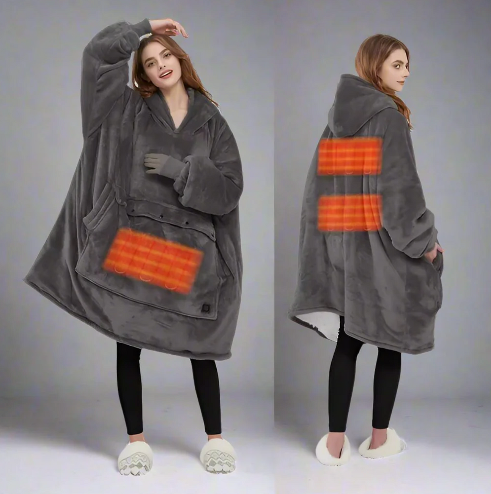 The Heated Snuggie Hoodie – Glizm
