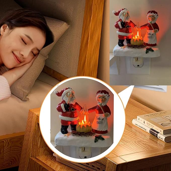 Santa Claus Campfire Nightlight – GLIZM