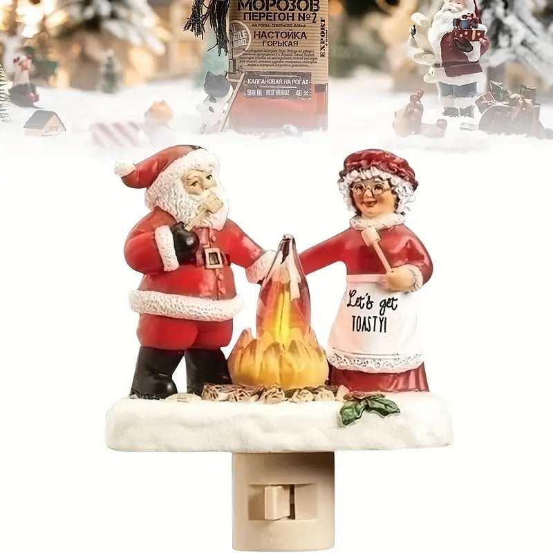 Santa Claus Campfire Nightlight – Glizm