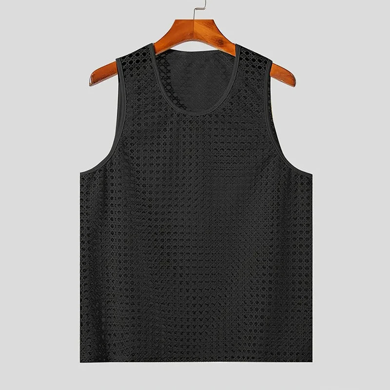 Open-Knit Mesh Tank™ — Experience Featherlight Coolness and Confidence ...