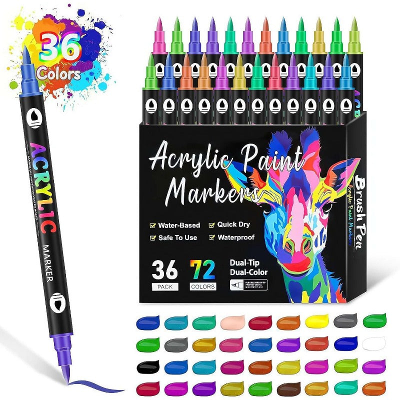 Zentura Acrylic Paint Pens – GLIZM