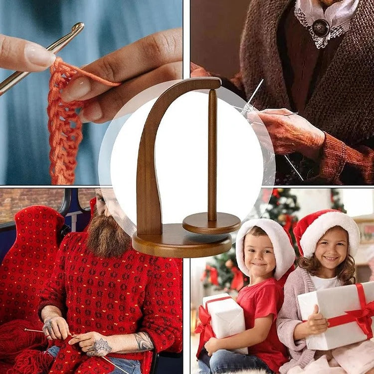 Wooden Yarn Spool Rack 25$ TODAY ONLY – GLIZM