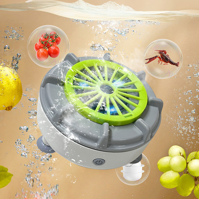 PureClean Portable Fruit and Vegetable Washer — USB-Powered Chemical-F ...