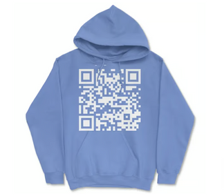The QR Code Hoodie 18$ TODAY ONLY – GLIZM