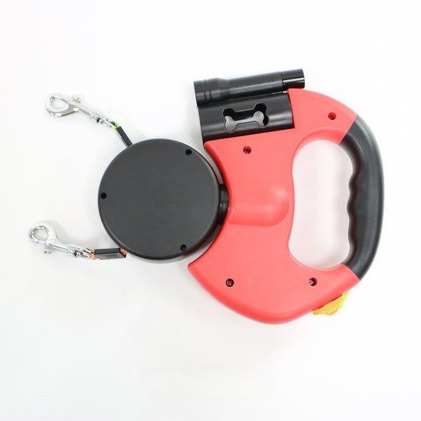 Dual Retractable Dog Leash 42$ TODAY ONLY – GLIZM