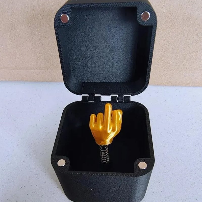 Middle Finger in a Box – GLIZM