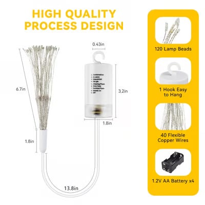 Hanging Solar Firework Lights – Glizm