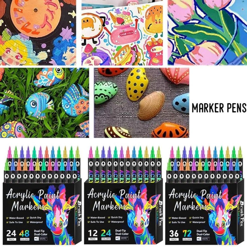 Zentura Acrylic Paint Pens – GLIZM