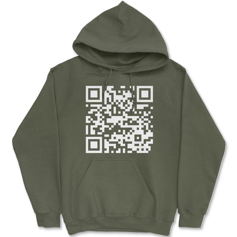 The QR Code Hoodie – GLIZM