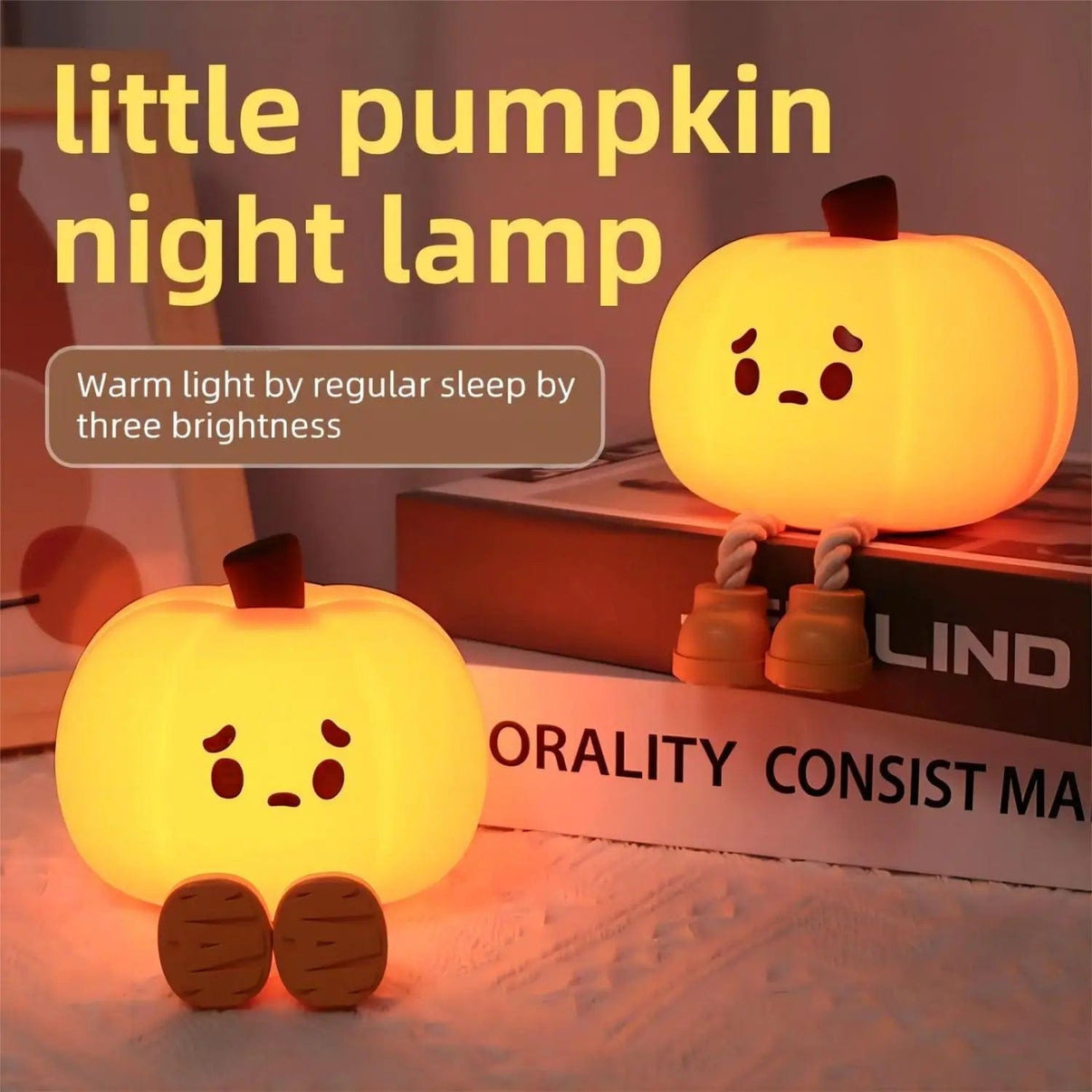 Pumpkin Night Light – Glizm