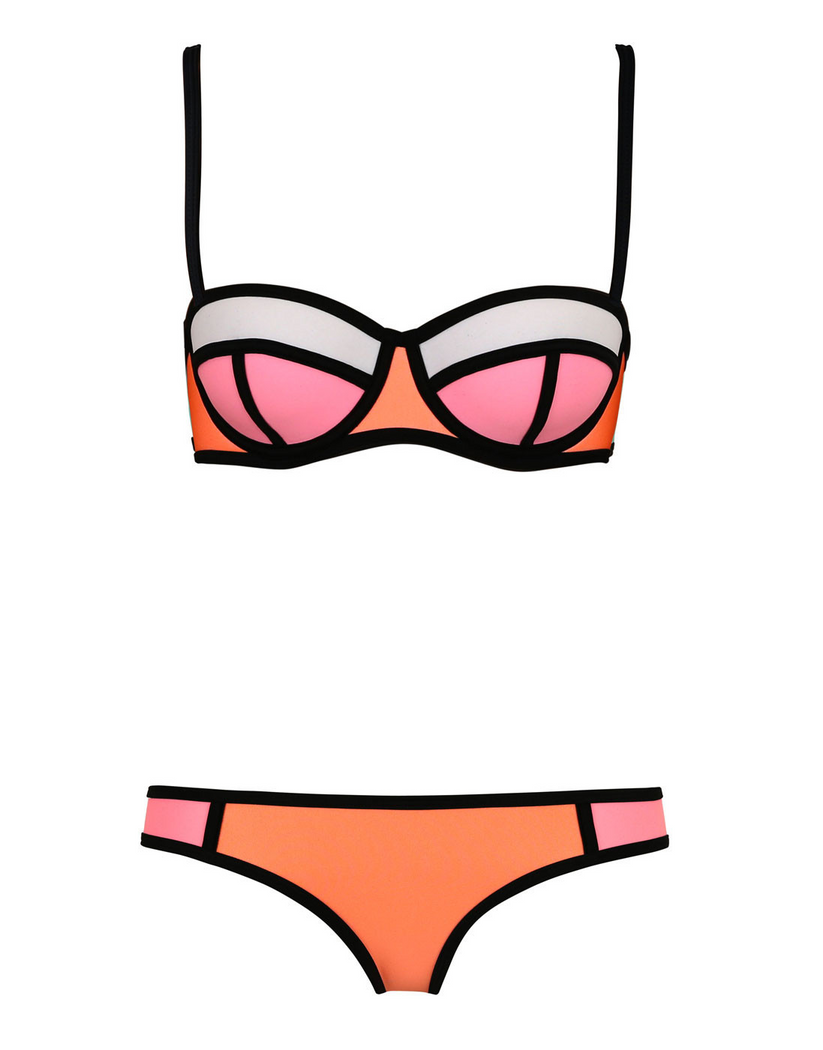 Color Block Bikini Set 22$ TODAY ONLY – GLIZM