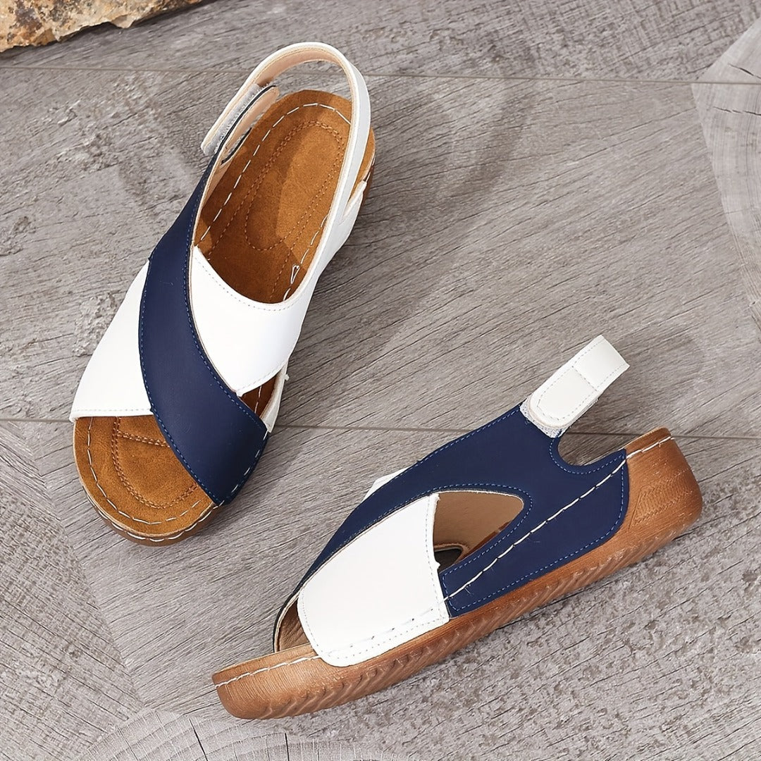 Slope Heel Sandals – Glizm